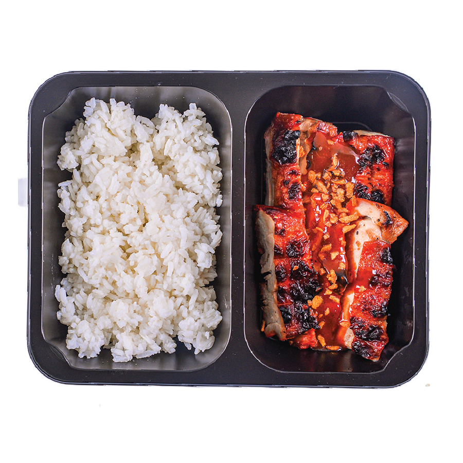 Abaca Chicken Barbeque Meal