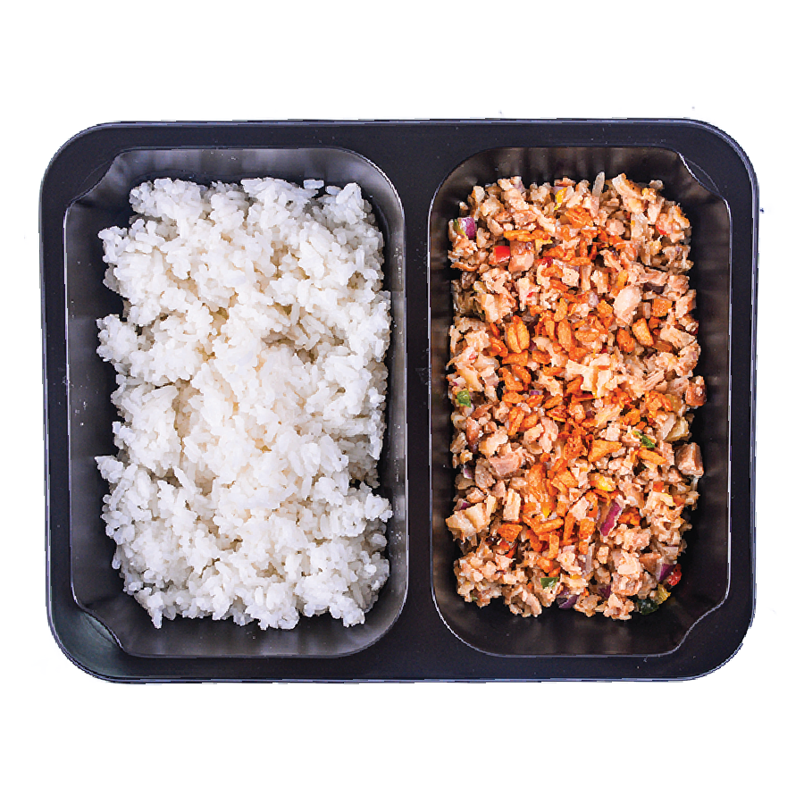 Abaca Chicken Sisig Meal